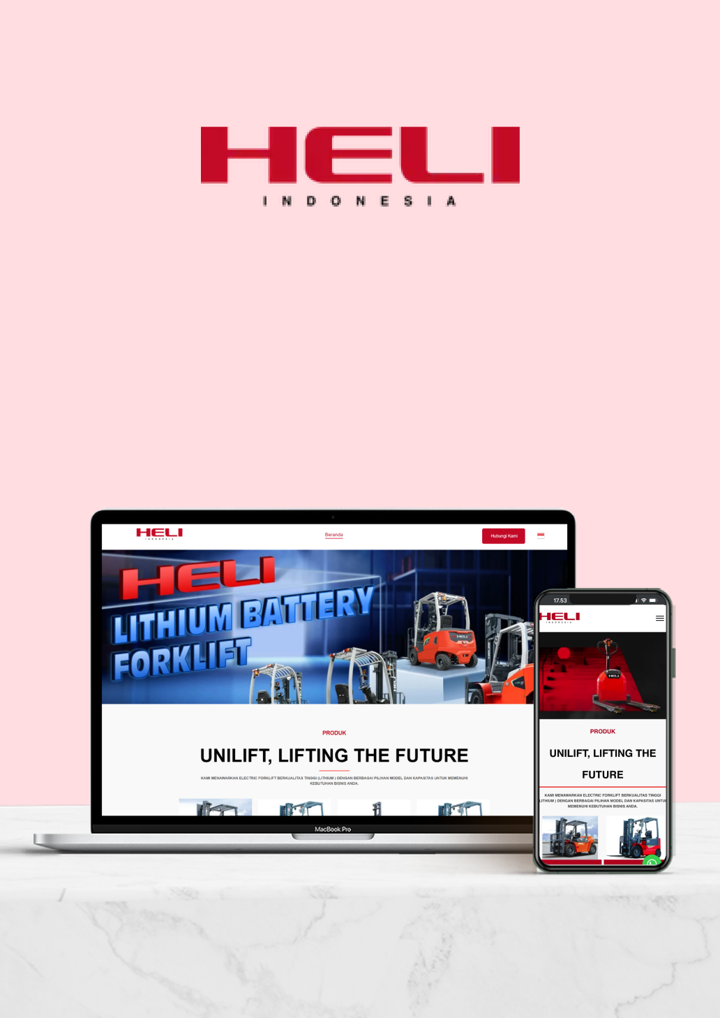 Heli Indonesia - Jasa Pembuatan Website, Jasa SEO & Lark Partners ...